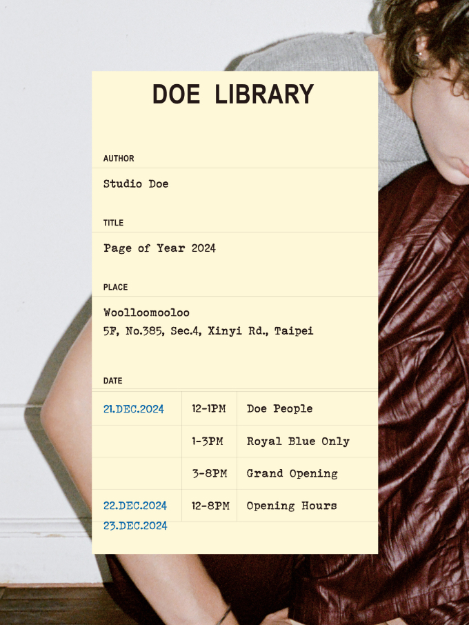 Studio Doe年終快閃活動 ＠Woolloomooloo Yakka | Studiodoe